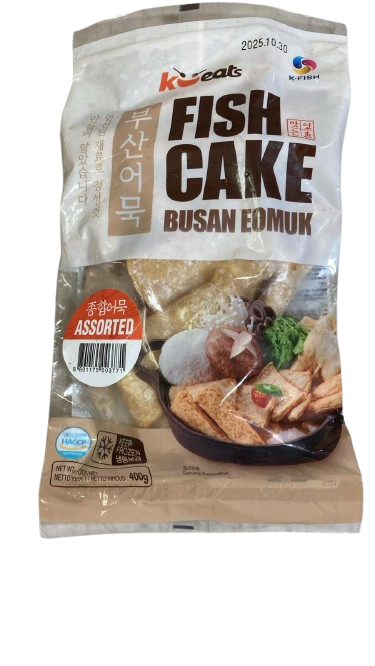 K EATS Busan Eomuk (Fish Cake-Dsco Assorted) Cha ca 400g x1 – Asia Superstore