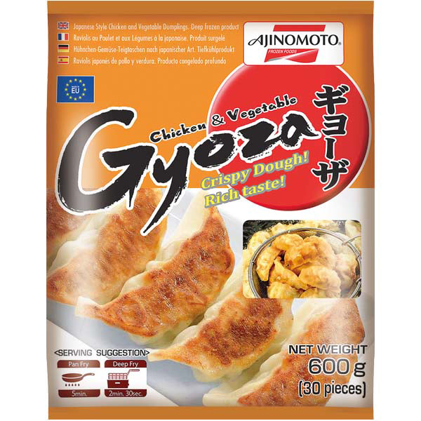 48007 Ajinomoto Chicken & Vegetable Gyoza (Dumpling) 日式雞肉蔬菜煎餃 600g x1 ...