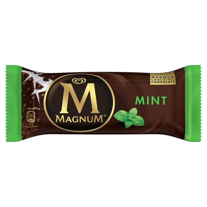 Magnum Crackling Chocolate Mint Kem bac ha phu socola 100ml x1 – Asia ...