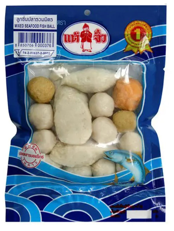 Chiu Chow Mixed Seafood Balls 雜錦海鮮丸 Hai San Vien Dong Lanh 200g x1 ...