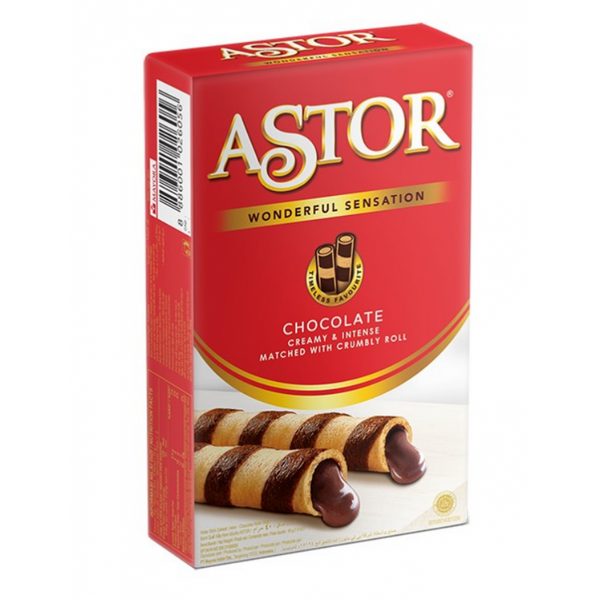 MA Astor Chocolate Wafer Roll 巧克力威化卷 Banh Que Vi Socola 40g x1 – Asia ...
