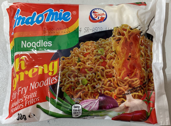 Indomie Stir-Fry Noodles 營多印尼撈麵 Mi Goreng (Red) 80g x 1 – Asia Superstore